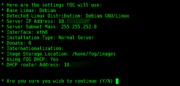 Fog Project : mise à jour vers la branche master | memo-linux.com
