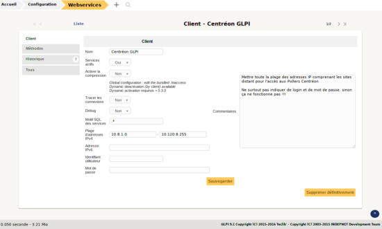 comment créer un ticket GLPI à partir de Centreon | memo-linux.com
