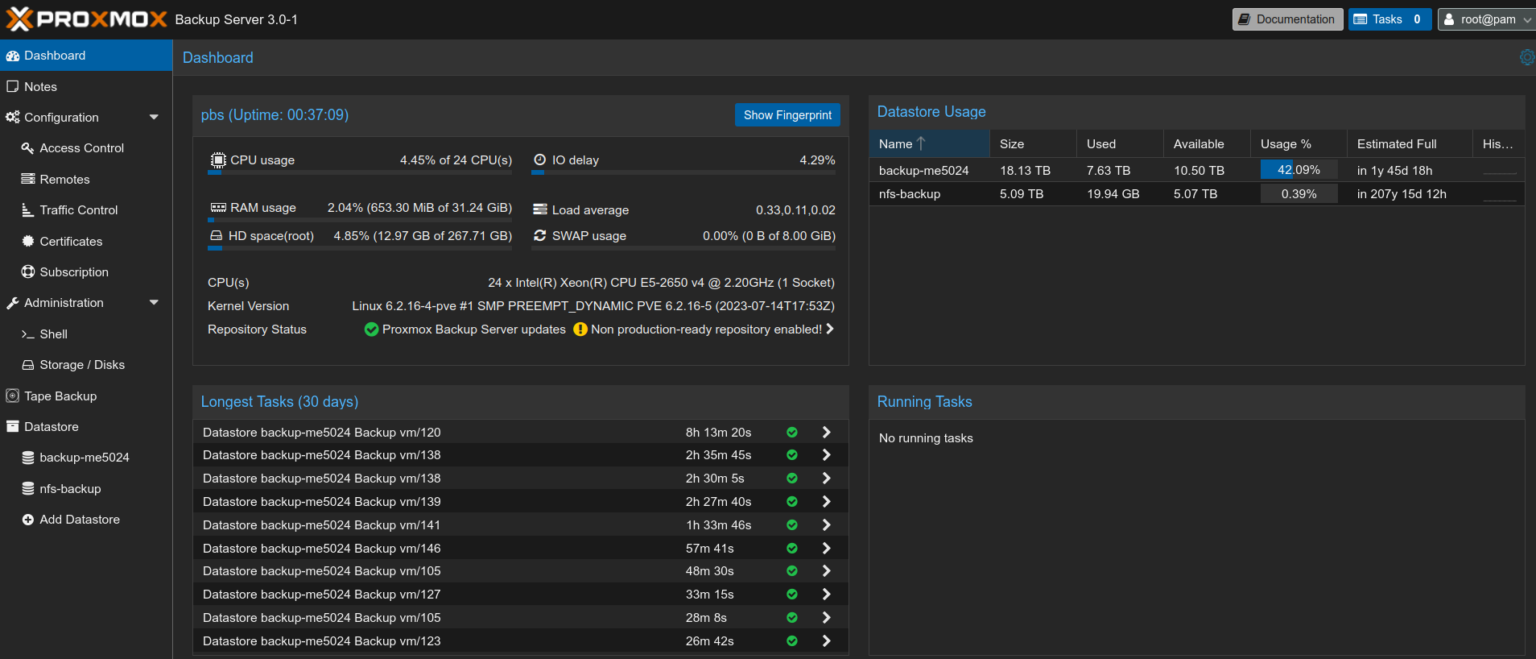 Proxmox Backup Serveur 2 vers 3 | memo-linux.com